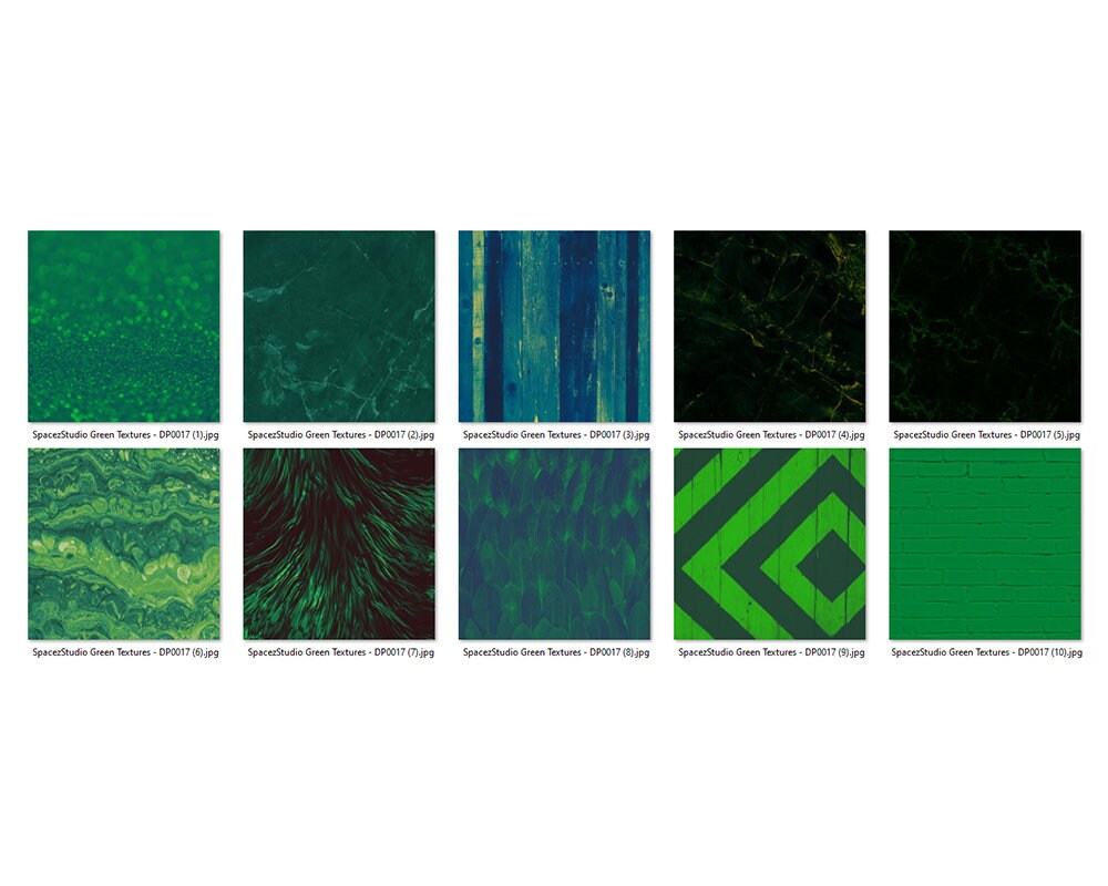 Green Textures Dark Green Digital Paper Green Backgrounds - Etsy