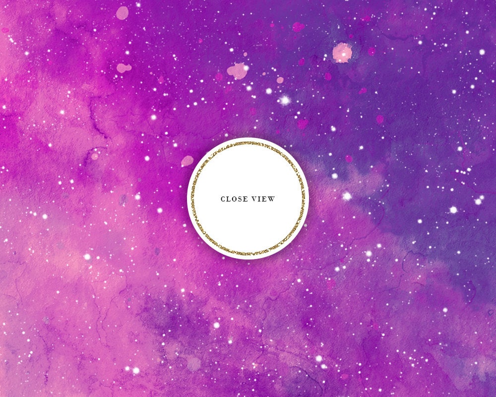 Watercolor Galaxy Backgrounds Aquarelle Space Digital Paper - Etsy