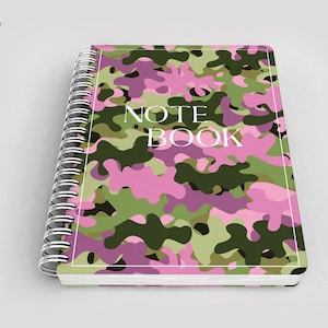 Pink & Green Camo Seamless Pattern, Camouflage Digital Paper, Girly ...