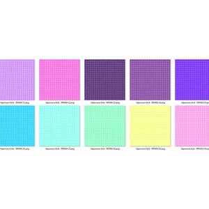 Vaporwave Grid Patterns, Seamless Basic Digital Paper, Commercial Use ...