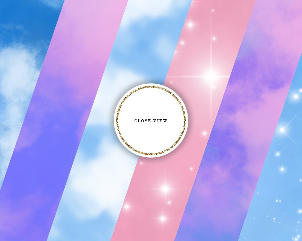 Clouds Mix Digital Paper Invitation Making Digital - Etsy