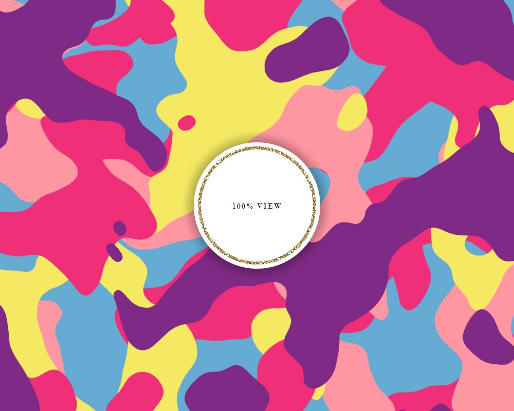 Bright Camouflage Backgrounds, Colorful Camo Digital Paper, Military ...