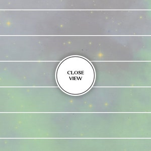 Lined Digital Paper, Space Background, Landscape Writing Papers, Pastel ...