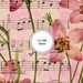 Vintage Digital Paper 12x12, Pink Scrapbook Paper, Old Ephemera ...