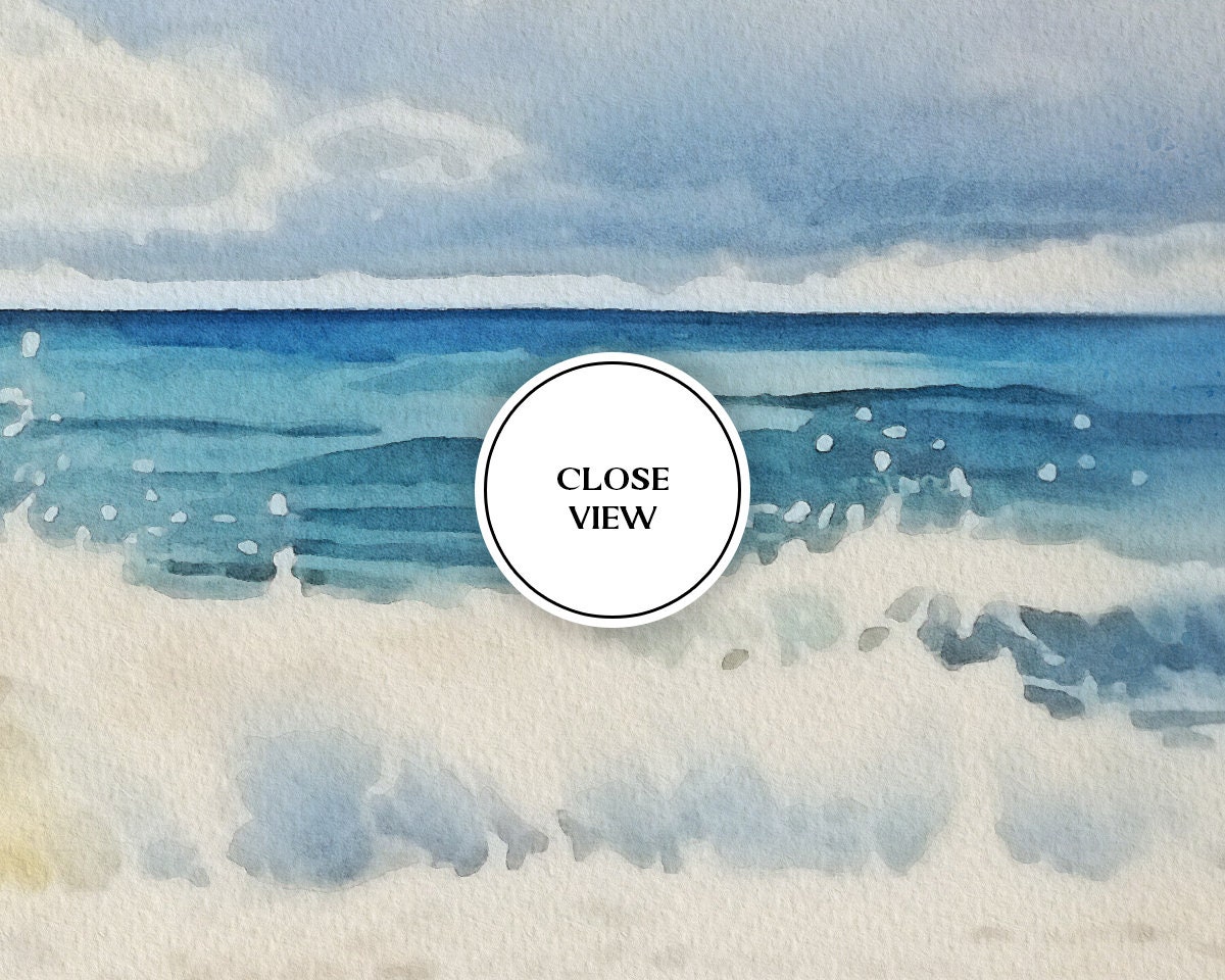 Summer Digital Paper, Digital Watercolor Illustrations, Beautiful ...