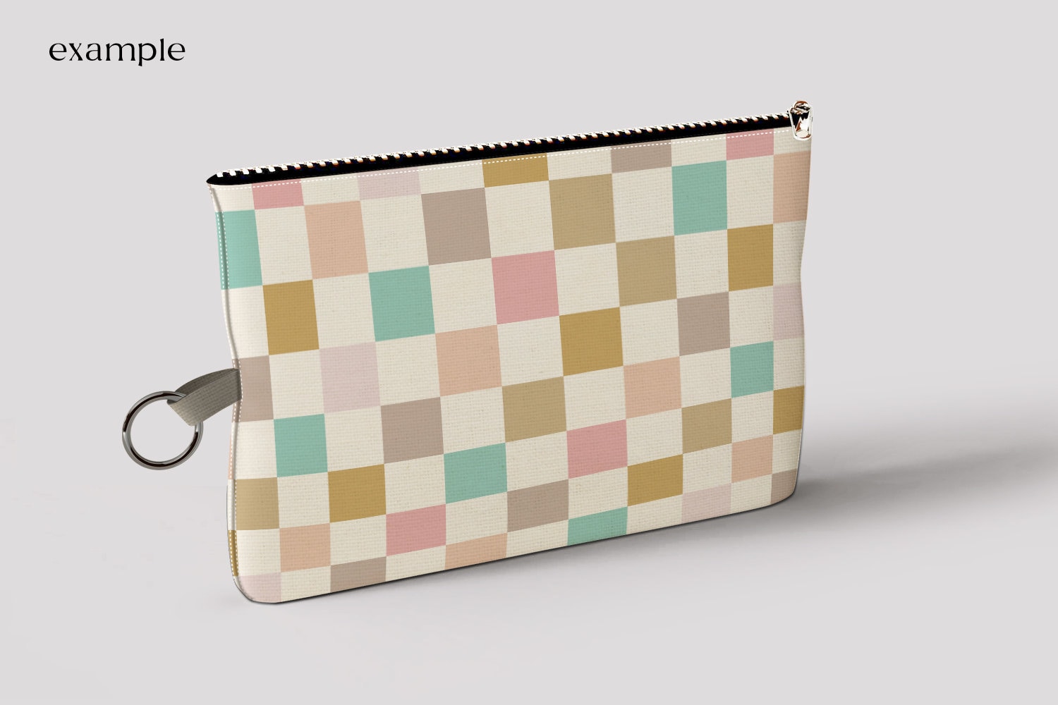 Retro Pastel Checkered Seamless Pattern, Commercial Use Digital File ...