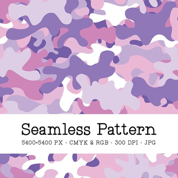Purple Camo - Etsy