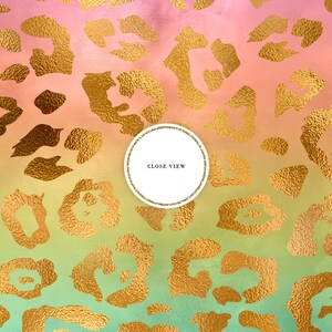 Ombre and Gold Seamless Digital Paper, Gradient Backgrounds, Colorful ...