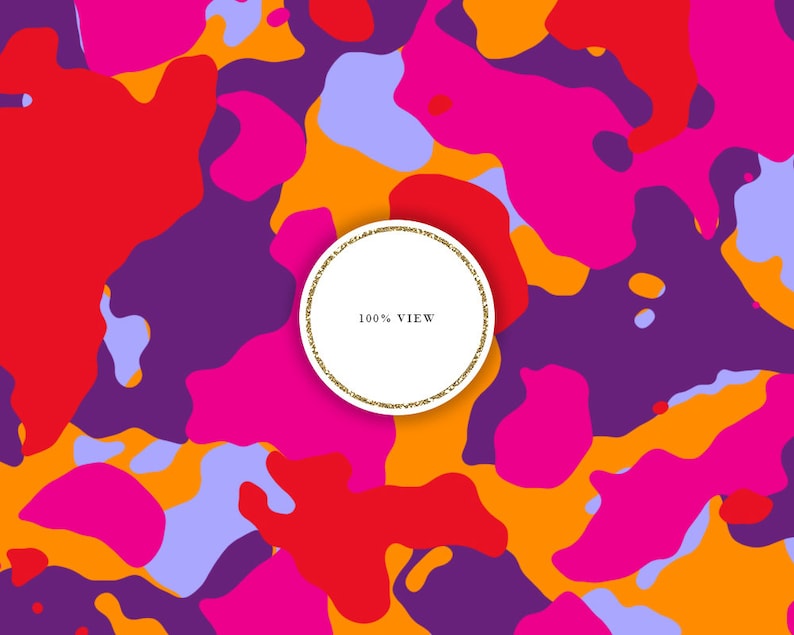 Colorful Camouflage Patterns, Bright Camo Digital Paper, Mix Colors ...