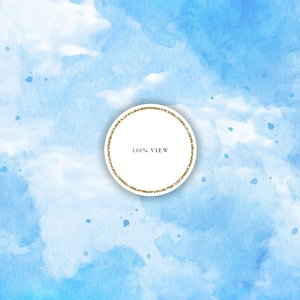 Watercolor Sky Digital Paper, Aquarelle Clouds Backgrounds, Abstract ...