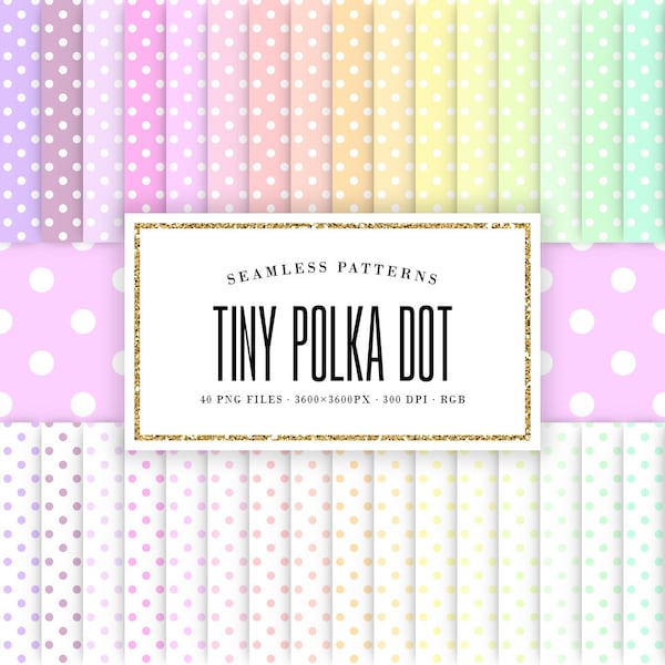 Polka Dot Invitation - Etsy