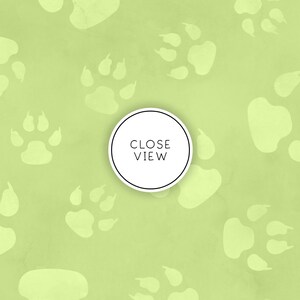 Dog Paw Prints, Pastel Paws Digital Paper 12x12, Basic Patterns With ...