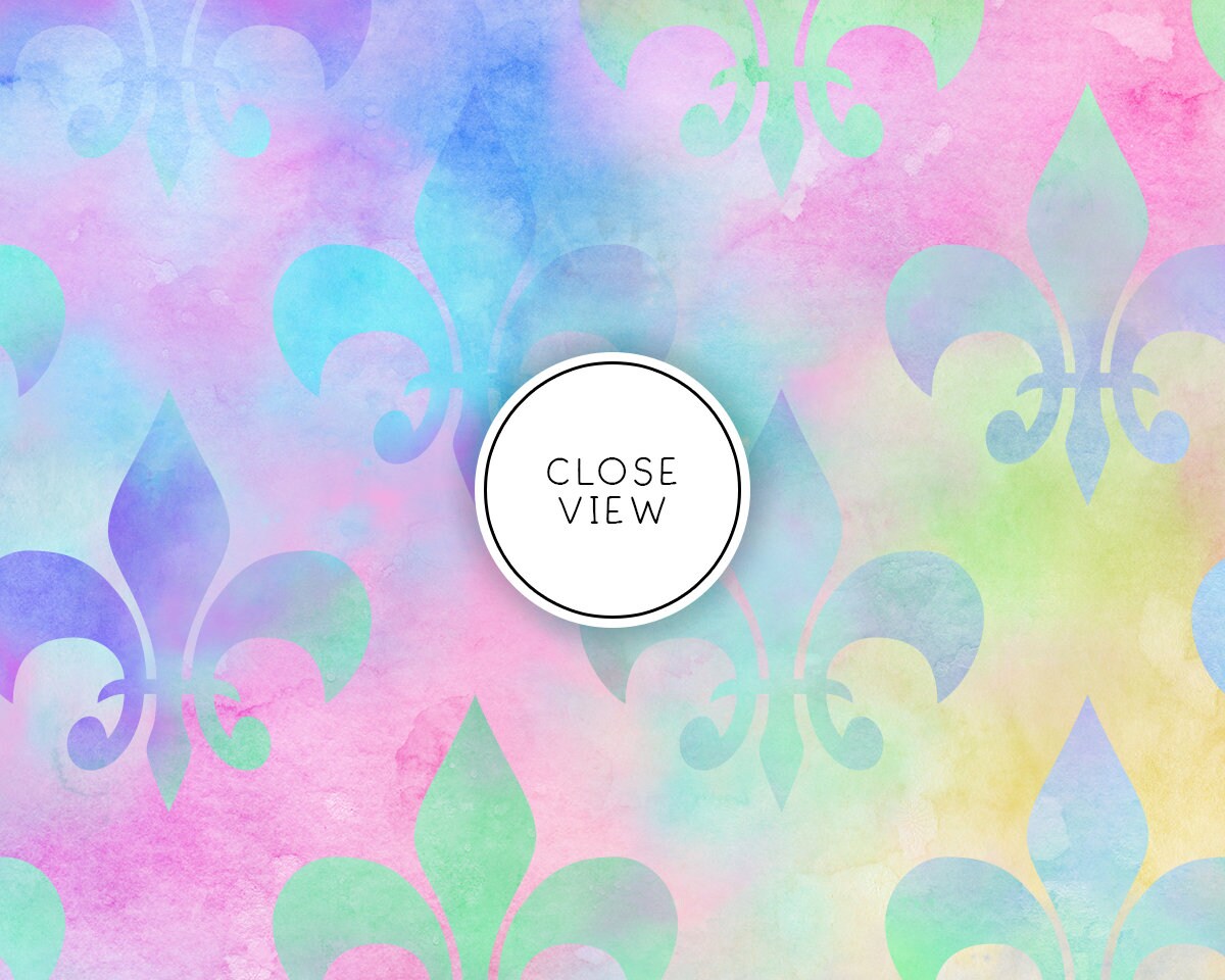 Rainbow Watercolor Seamless Digital Paper, Grungy Geometric Patterns ...