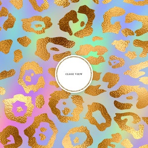 Rainbow & Gold Digital Paper, Seamless Colorful Geometric Patterns ...