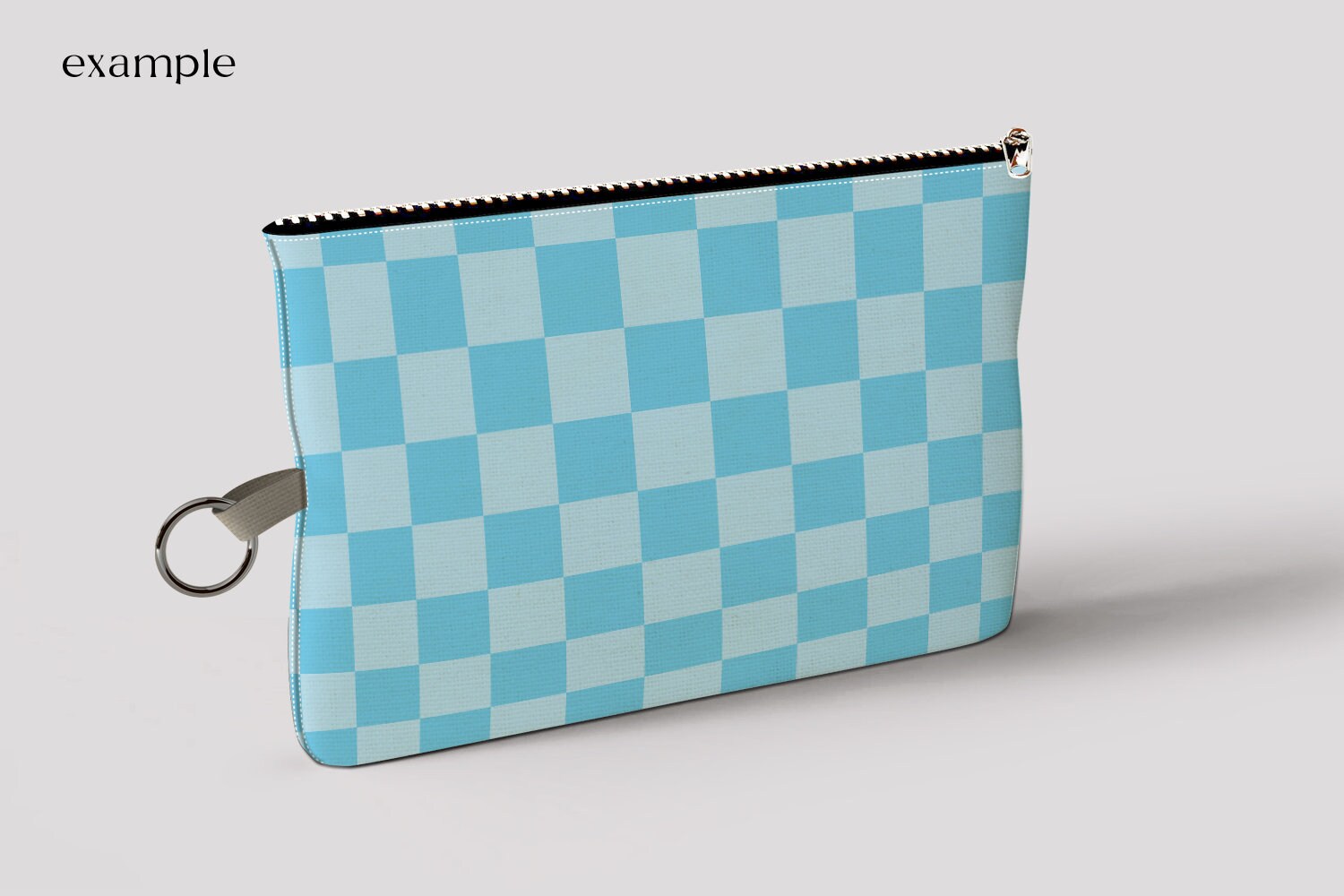 Blue Check Seamless Pattern, Modern Checkered Background, Light Blue ...