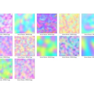 Unicorn Texture Digital Paper, Iridescent Backgrounds, Pastel Metallic ...