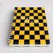 Black & Yellow Checkered Pattern, Repeat Digital File for Commercial ...
