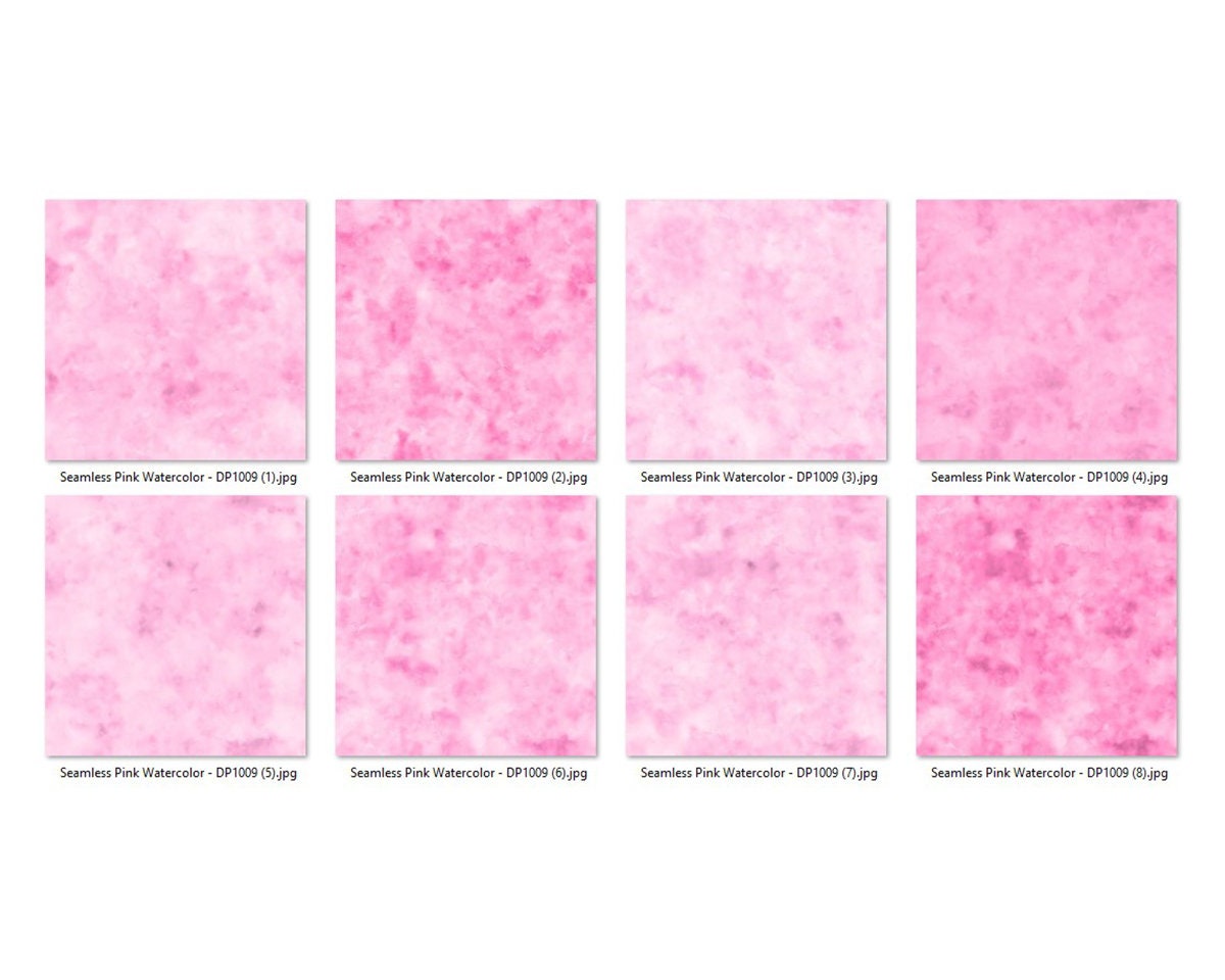 Seamless Pink Watercolor Textures, Soft Pink Digital Paper 12x12 ...