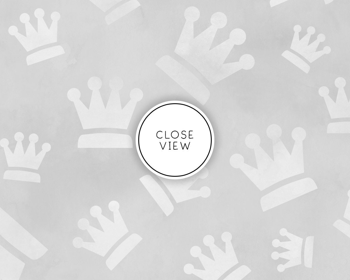 Royal Patterns, Pastel Crowns Digital Paper 12x12, Basic Patterns With ...