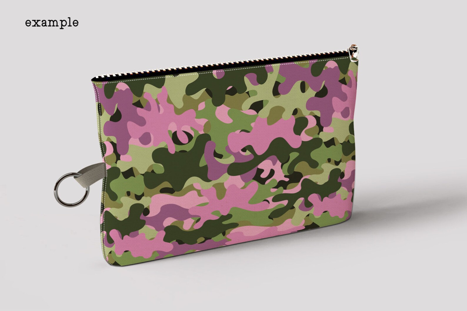 Pink & Green Camo Seamless Pattern, Camouflage Digital Paper, Girly ...