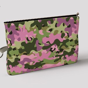 Pink & Green Camo Seamless Pattern, Camouflage Digital Paper, Girly ...