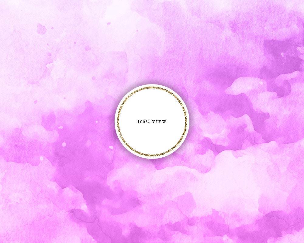 Watercolor Sky Digital Paper, Painted Skies Backgrounds, Clouds ...