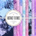 Rainbow Watercolor Digital Paper 12x12, Bright Ombre Backgrounds ...
