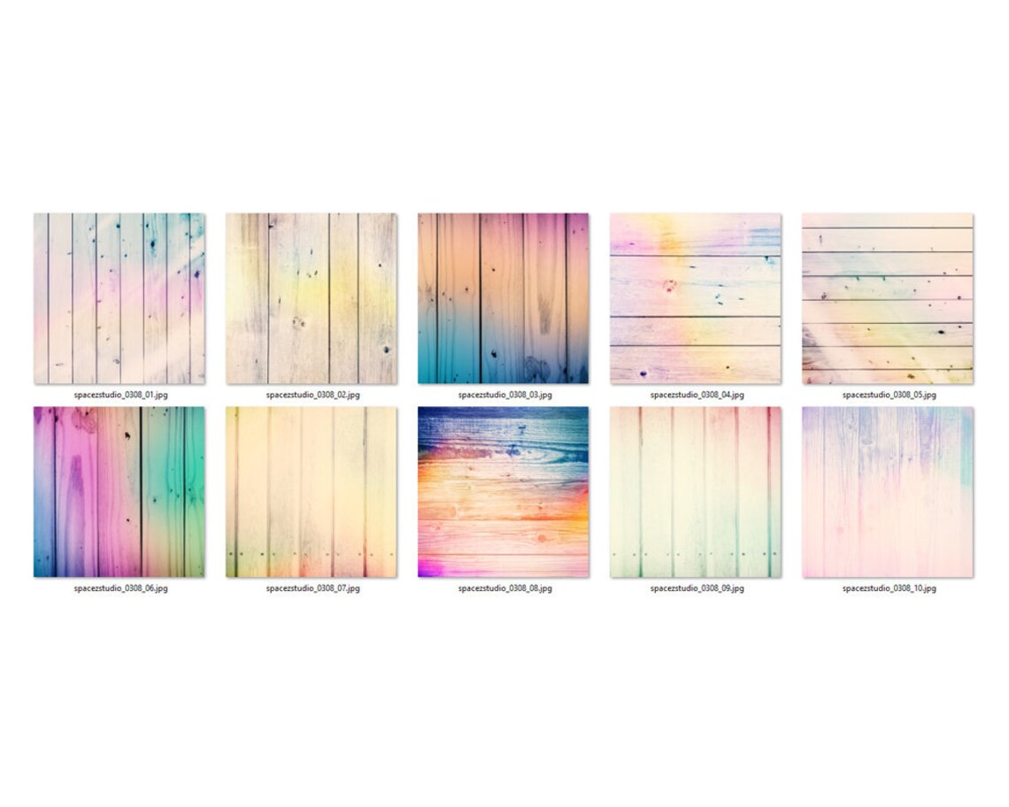 Wood Digital Textures, Ombre Wood Digital Paper, Pastel Wooden ...