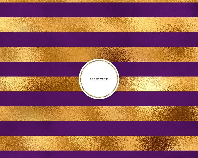 Royal Purple & Gold Seamless Digital Paper, Dark Purple and Gold Foil ...