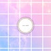 Space Grid Backgrounds, Light Nebula Digital Paper, Soft Colors, Pastel ...