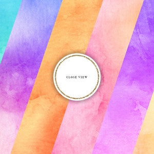 Rainbow Watercolor Digital Paper 12x12, Bright Ombre Backgrounds ...