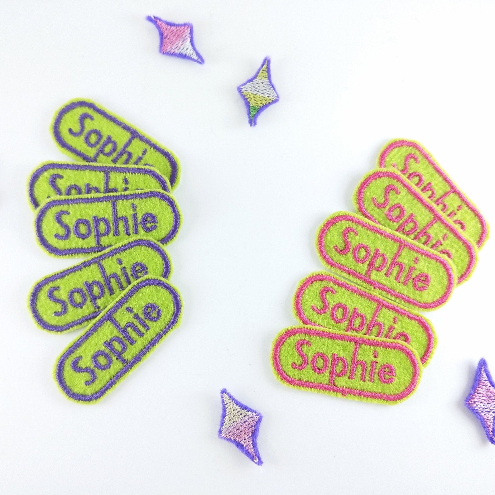 Personalized Custom Iron on Name Patch Tag,embroidered Patches , Custom ...