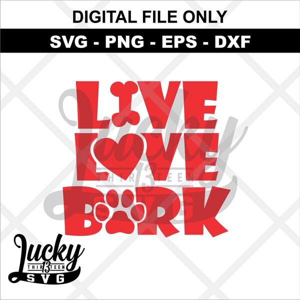 Live Love Bark - Etsy