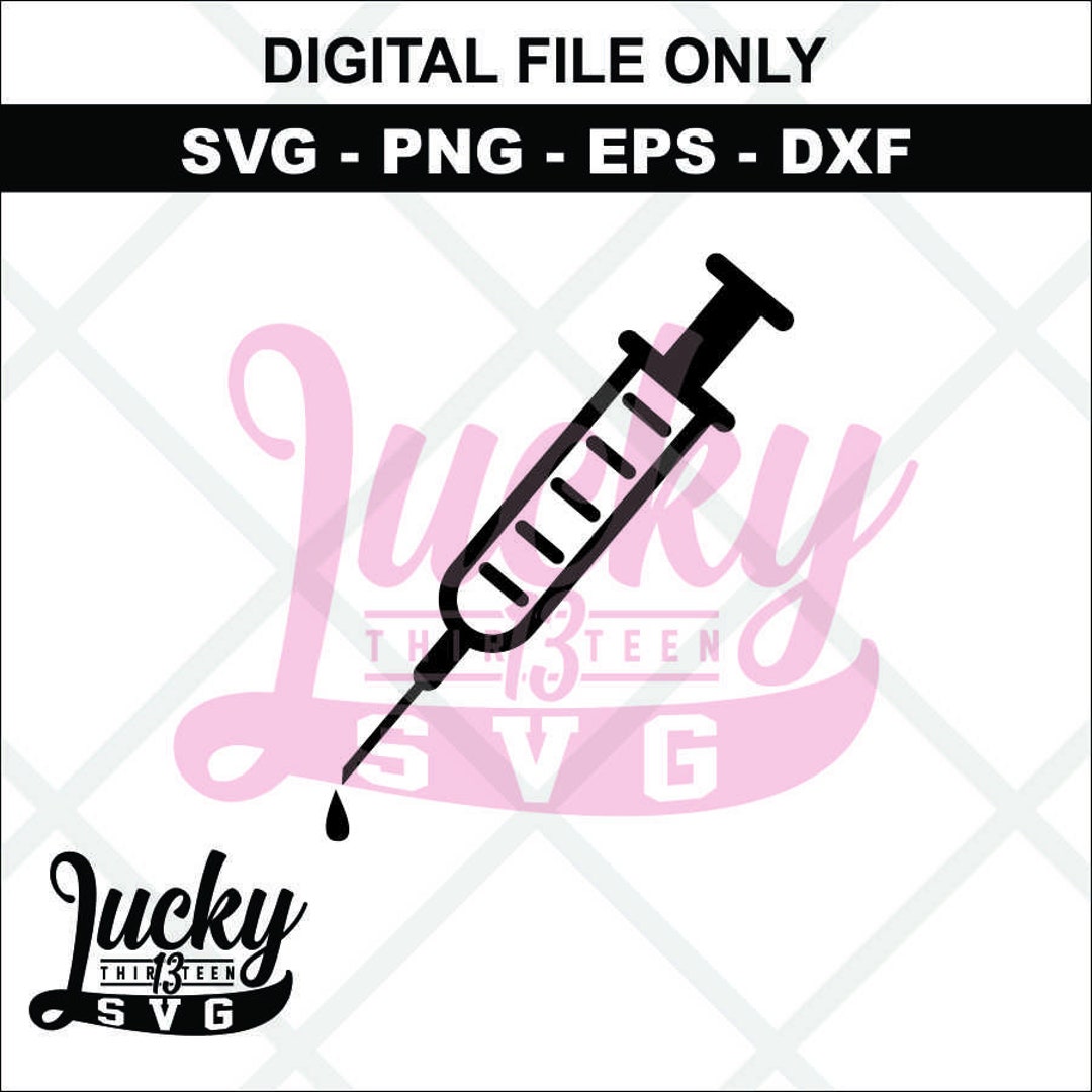 Syringe SVG DIGITAL FILES - Etsy