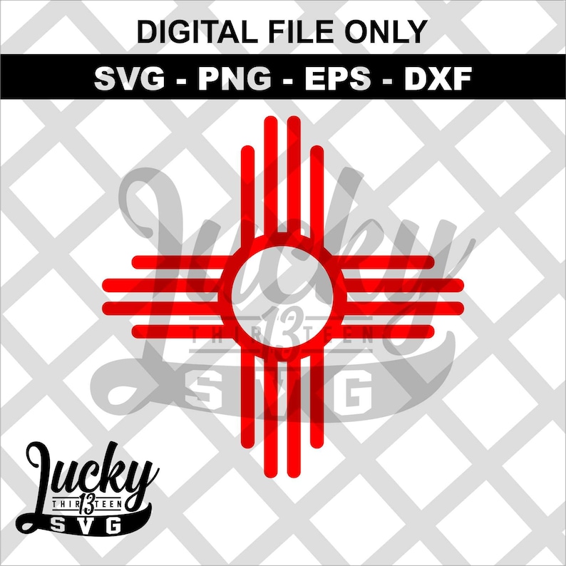 Zia SVG Digital Files - Etsy