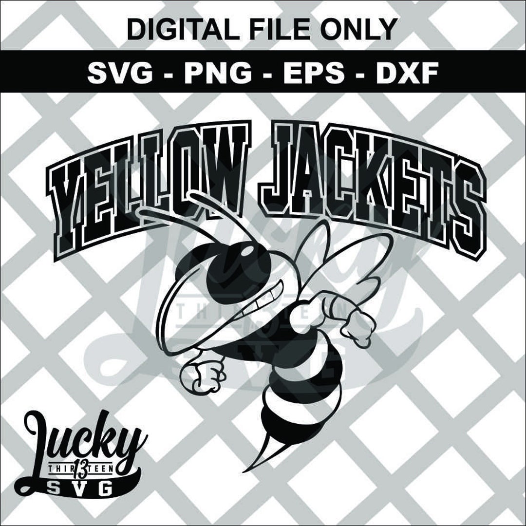 Yellow Jackets SVG Digital Files - Etsy