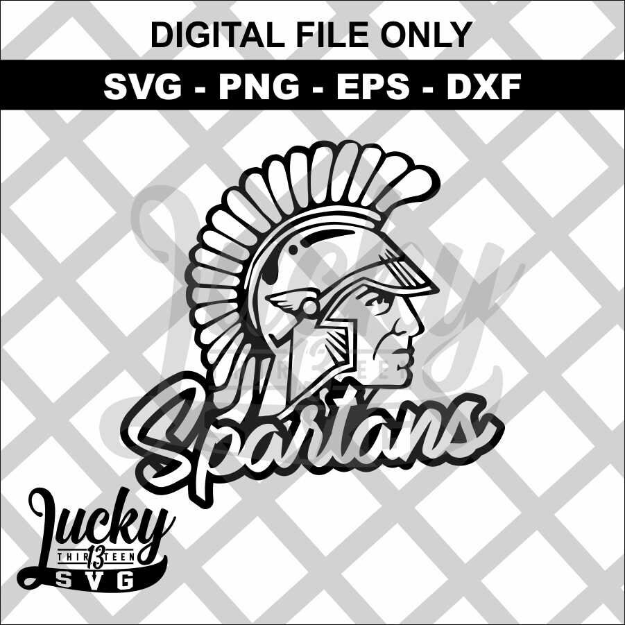 Spartans Script SVG Digital Files - Etsy
