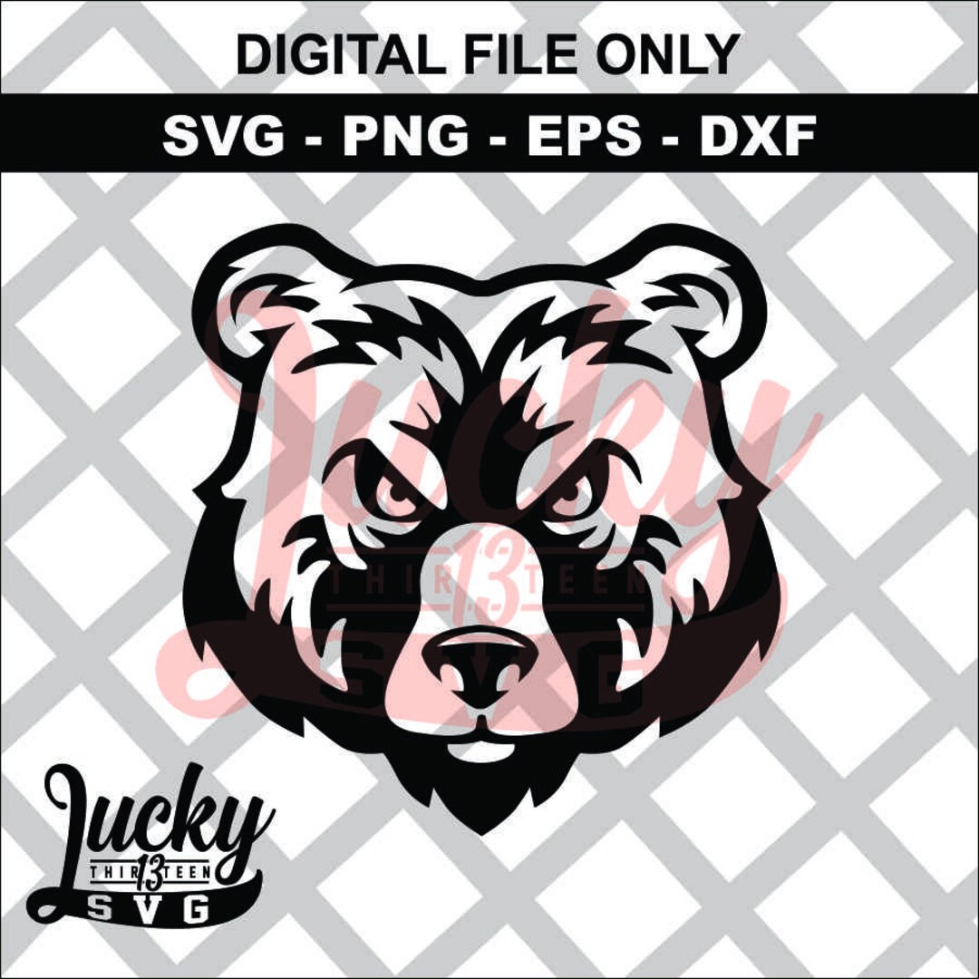 Bear SVG Digital Files - Etsy