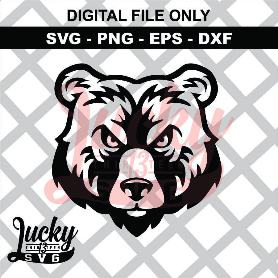 Bear SVG Digital Files - Etsy