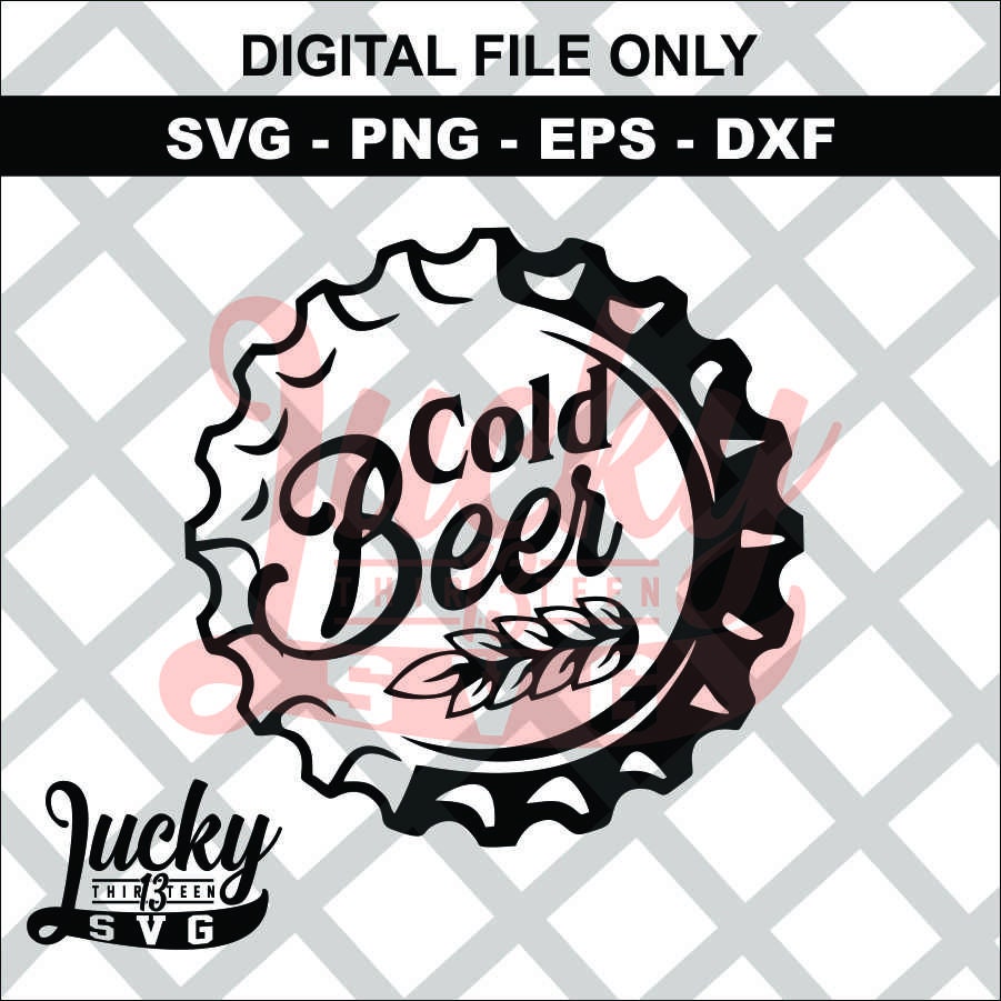 Cold Beer SVG Digital Files - Etsy