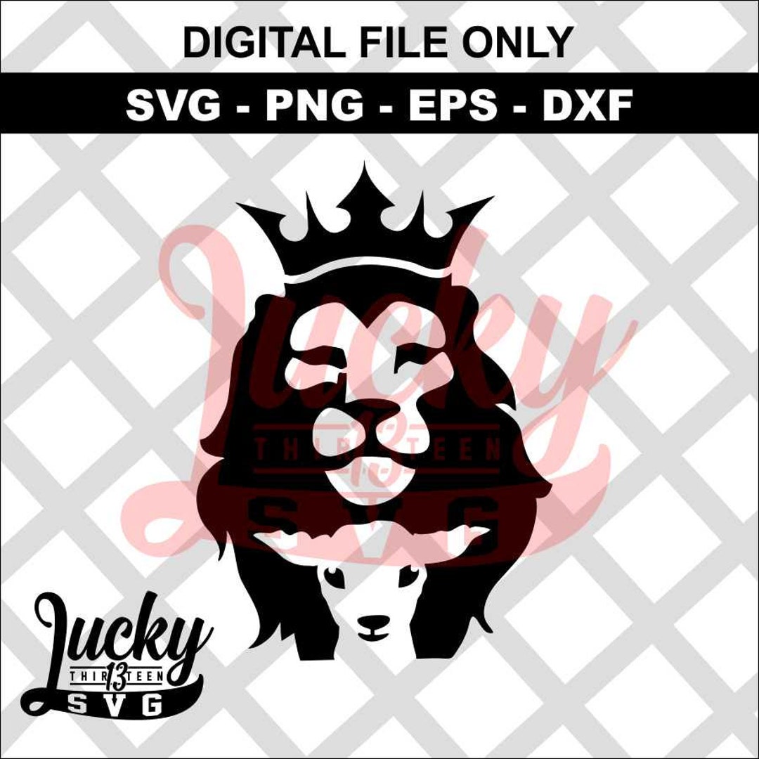Lion and Lamb SVG Digital Files - Etsy