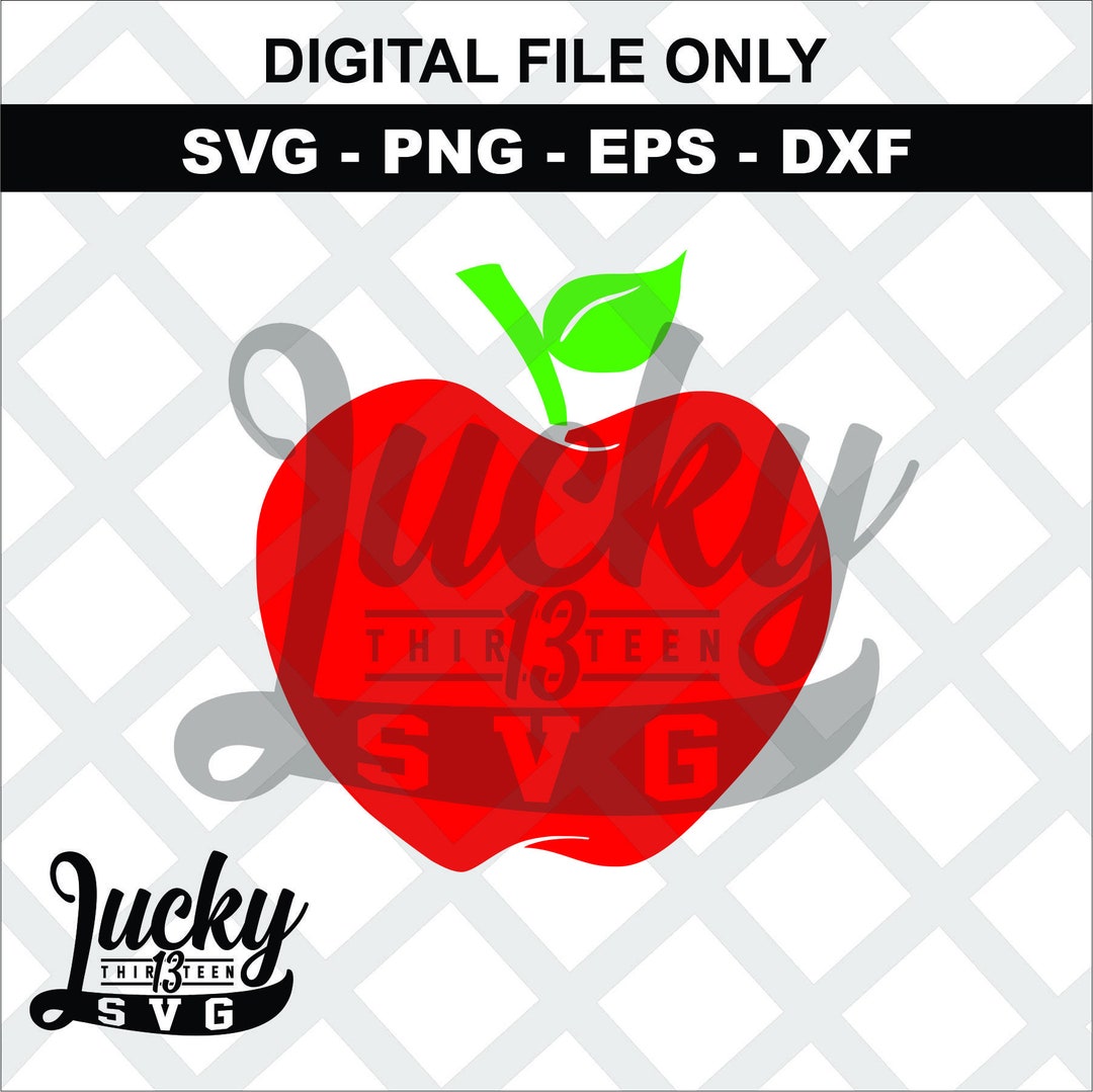 Apple SVG Digital Files - Etsy