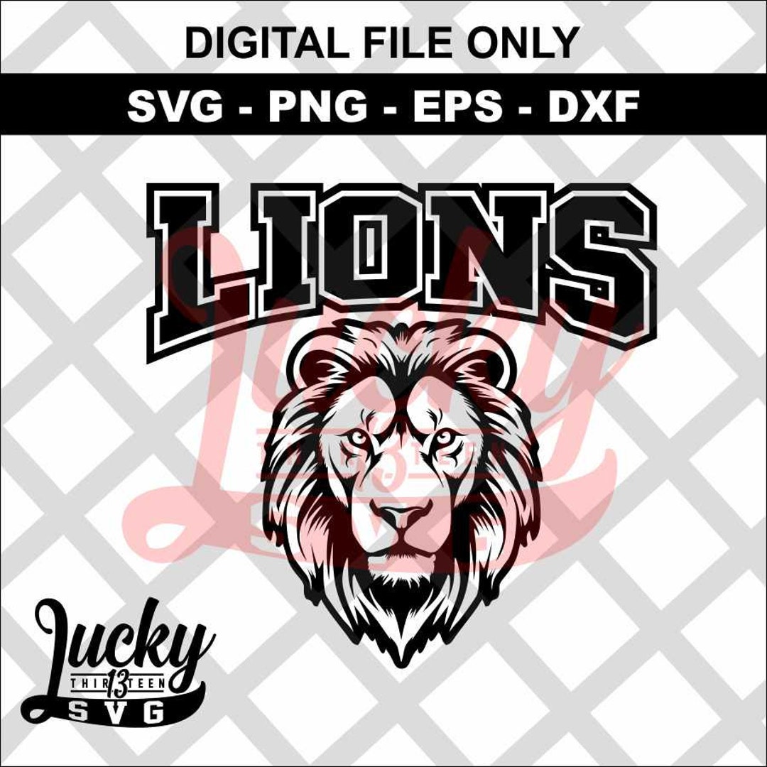 Lions SVG Digtial Files - Etsy