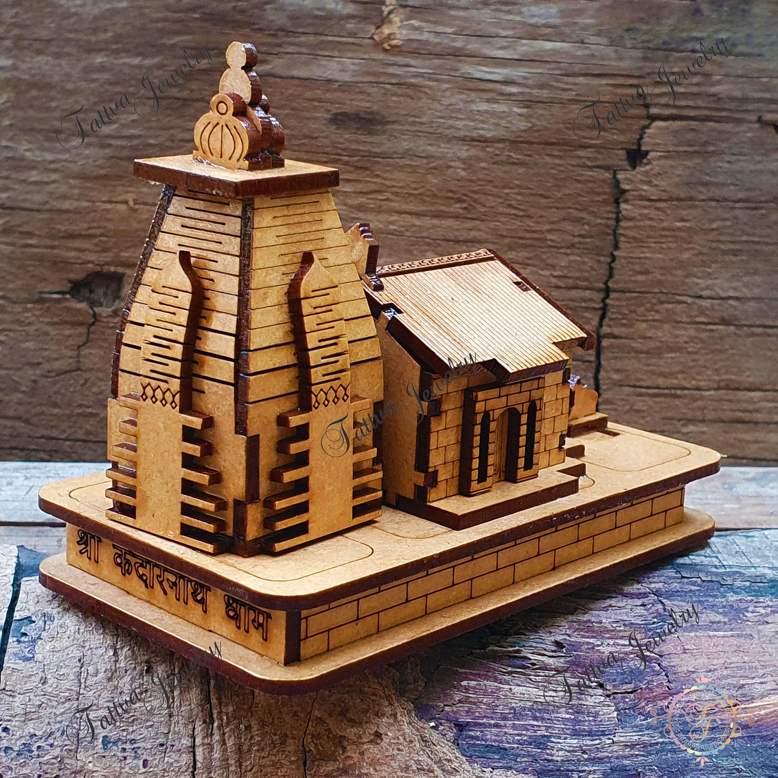 Miniature Temple Handmade Kedarnath Temple-3d Replica - Etsy