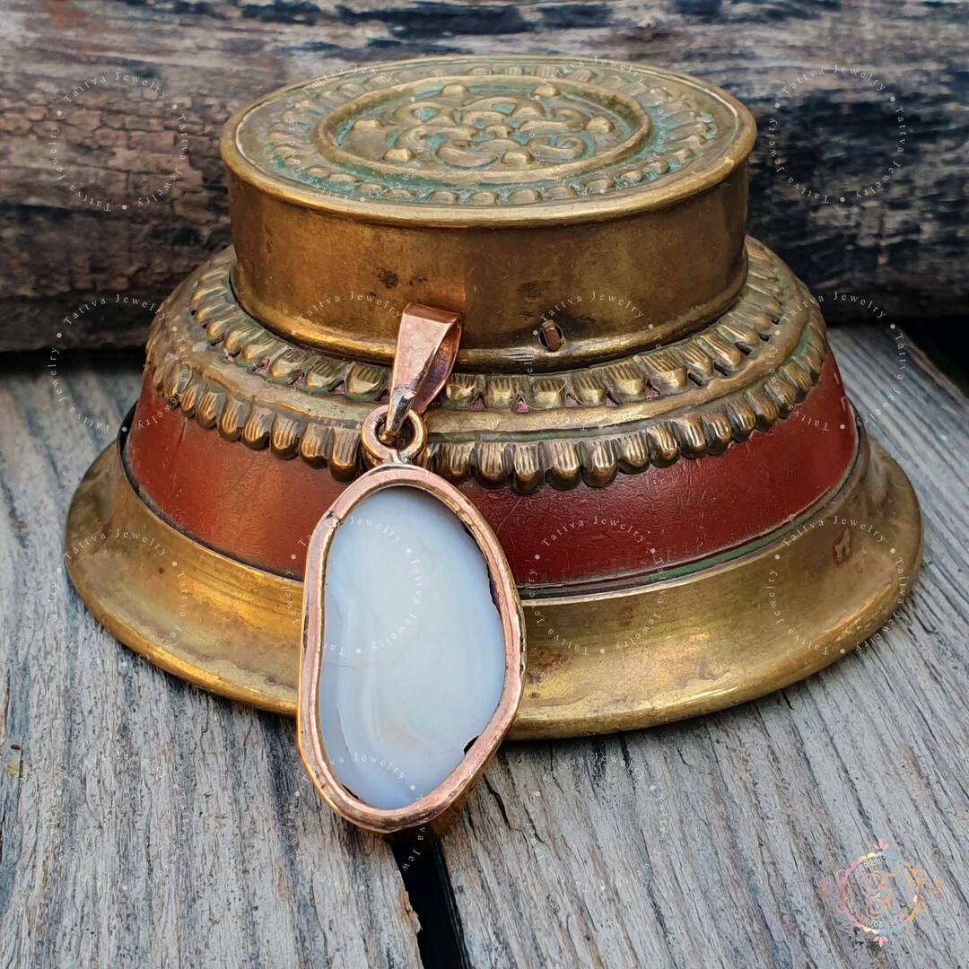 Buy Natural Shukra Mani Copper Pendant - Venus Stone Jewelry Online in ...