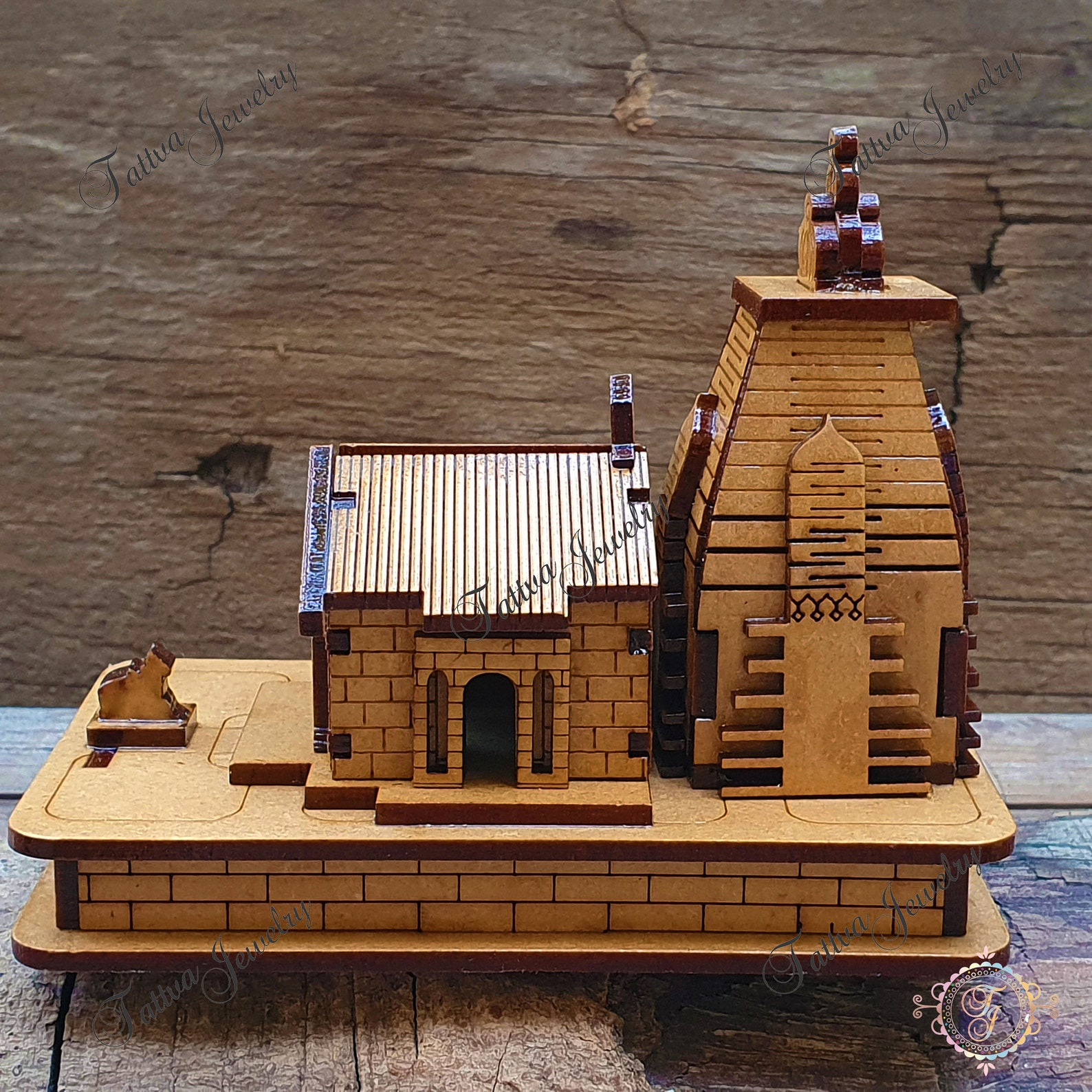 Miniature Temple Handmade Kedarnath Temple-3d Replica - Etsy