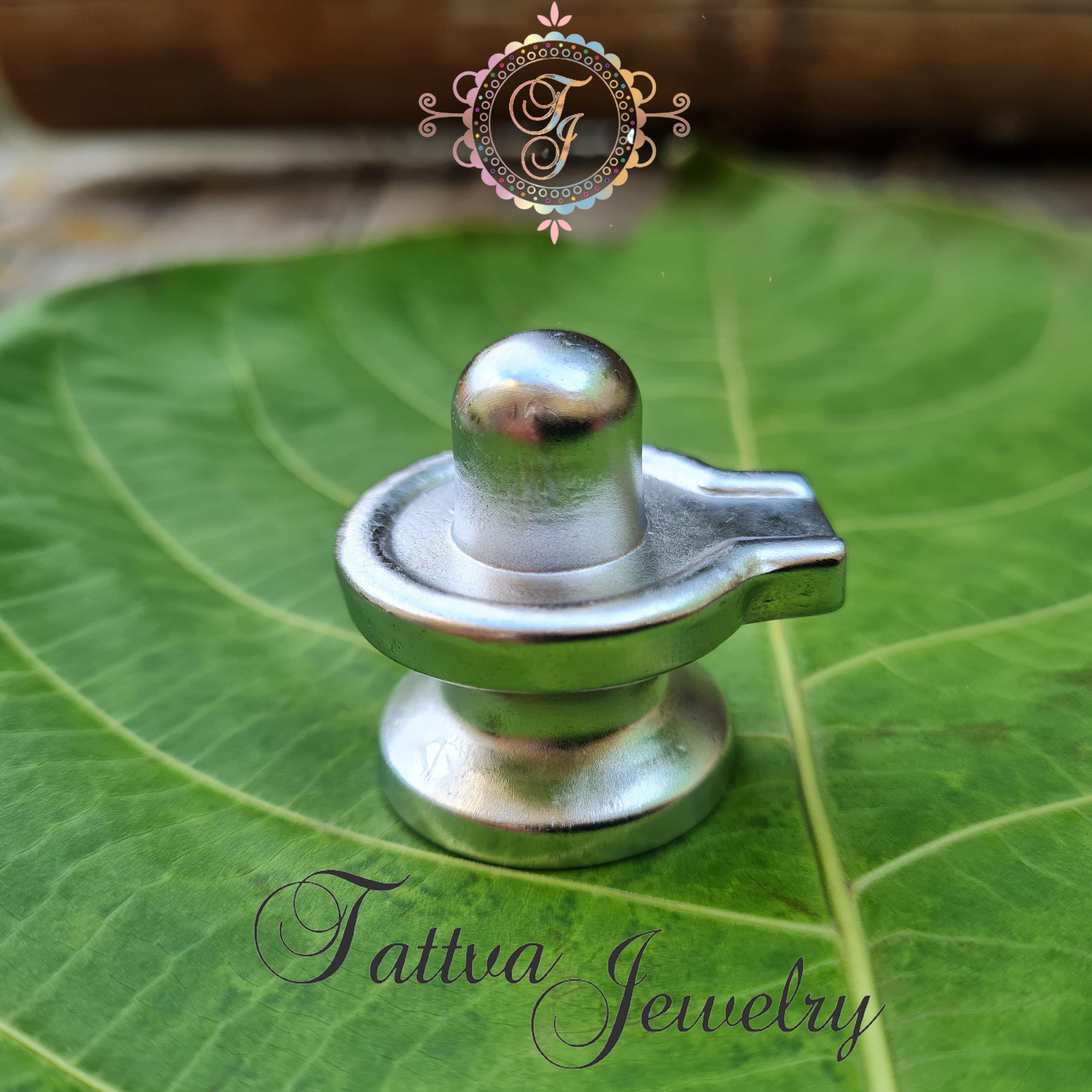Handcrafted Parad Shivling Statue: Religious Pooja Gift - Etsy