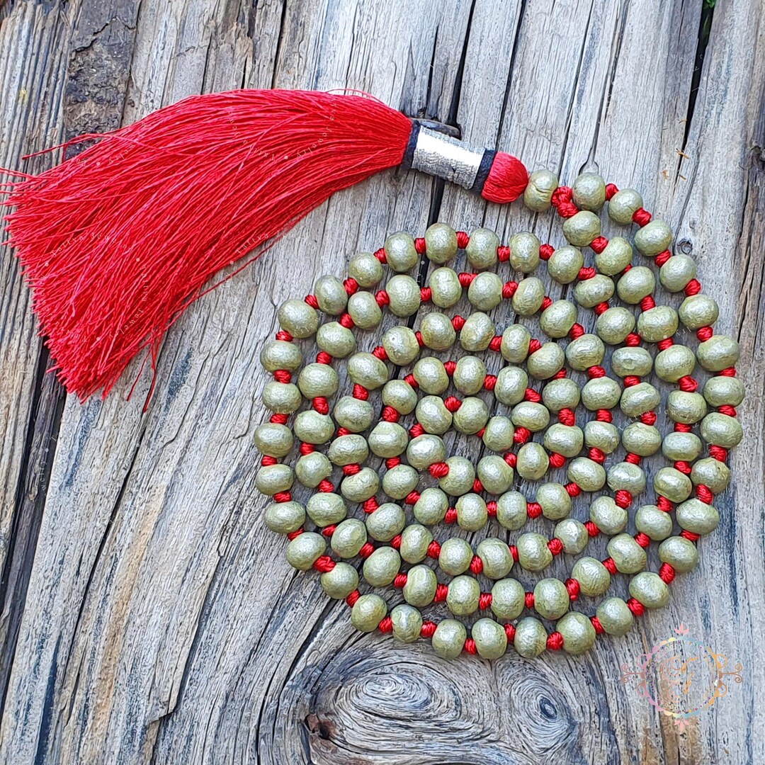 Siddha Parad Gutika Mala: 108 Beads, God Shiva Pooja Necklace - Etsy