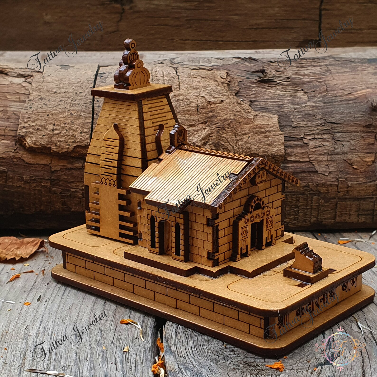 Miniature Temple Handmade Kedarnath Temple-3d Replica - Etsy