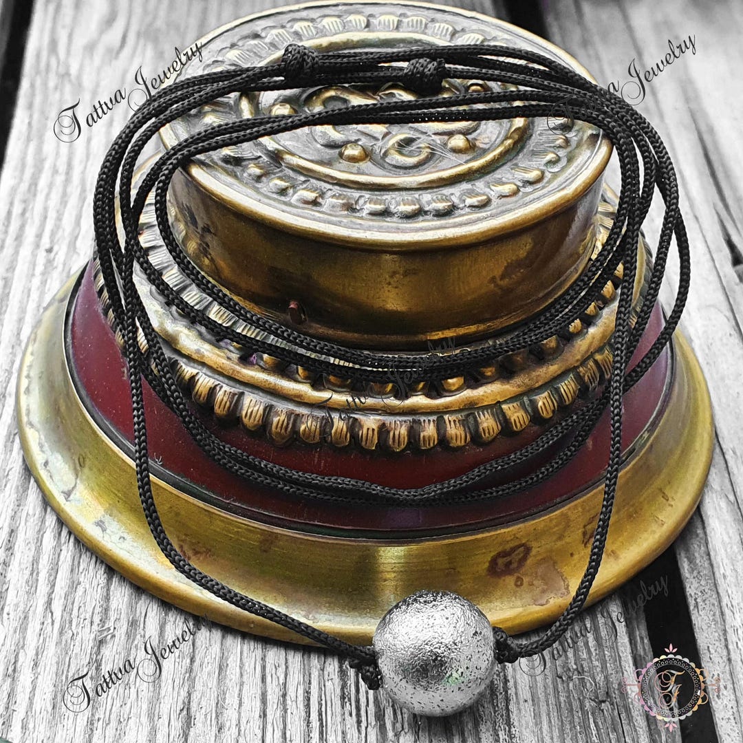 Parad Gutika Pendant: Mercury Silver Goli Necklace, Religious Gift - Etsy